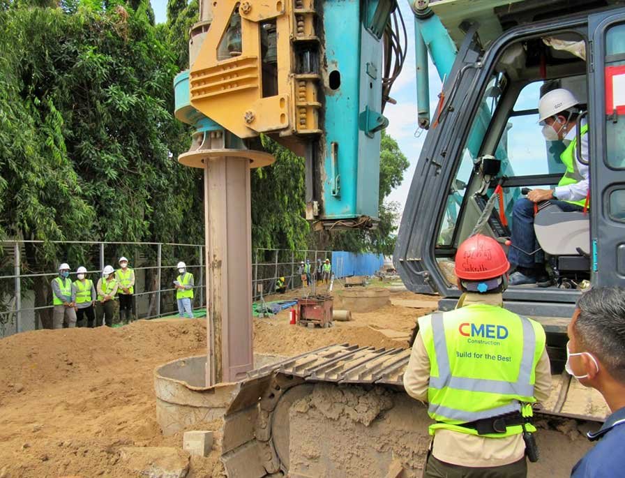 New GDT Tax Tower Building Officially Launched First Permanent Pile ...